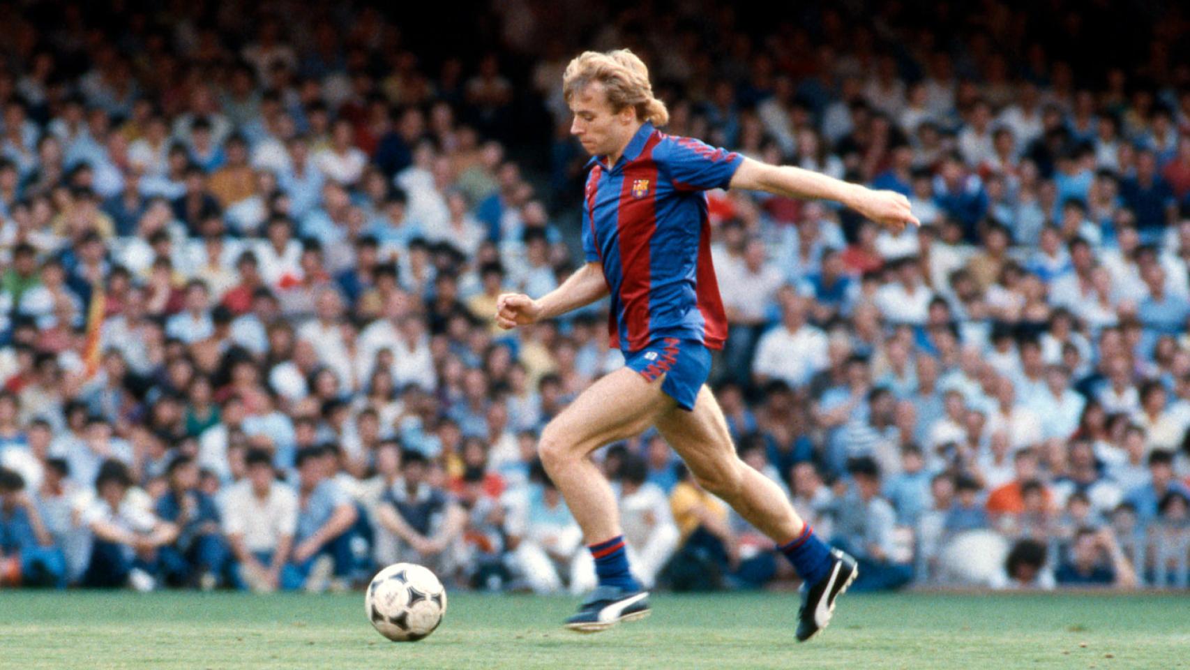 Steve Archibald alucina con la nevada en Barcelona