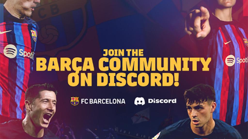 El Barça se expande en las redes sociales: ahora toca Discord