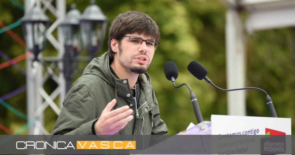 El exerrejonista Lander Martínez encabeza las listas de Sumar en ...