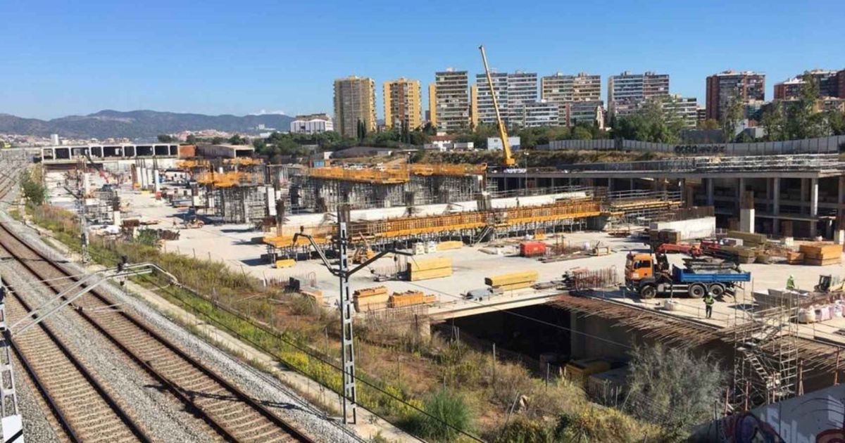 Los trenes de Rodalies circularán por La Sagrera a principios de diciembre