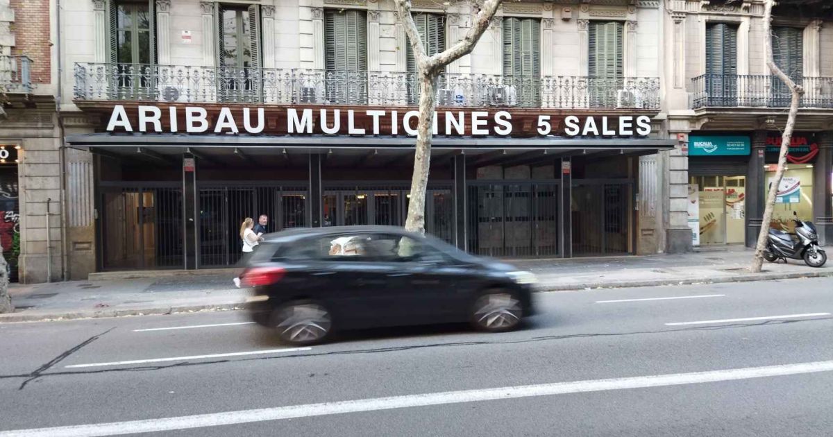 El histórico cine Aribau se convierte en un teatro